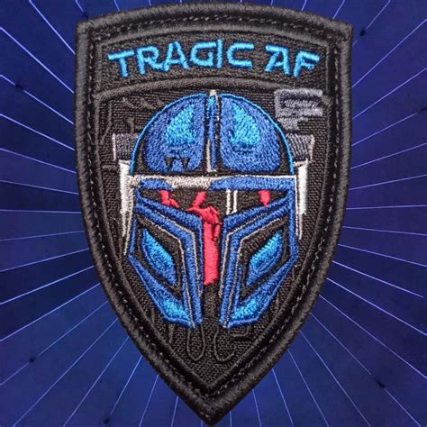 Tragic Af Collaboration Patch — Overland Swag