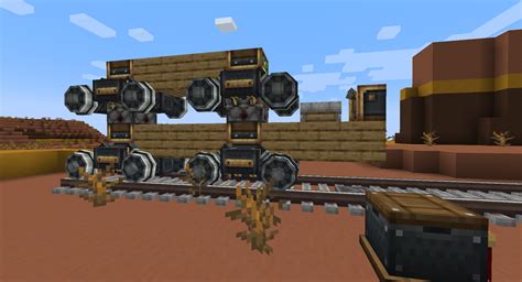 Create Trains On Trains Screenshots Mods Minecraft