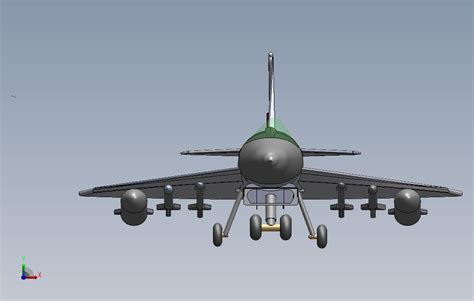 歼十 SOLIDWORKS 2011 模型图纸免费下载 懒石网