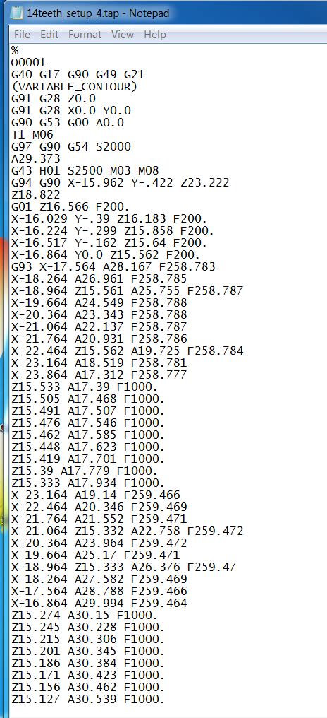Solved Mach3 Post Processor With G93 Inverse Time Feed Rate In Fusion