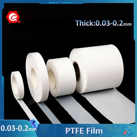 폴리테트라 플루오로 Ptfe 필름 고온 부식 방지 플레이트 플라스틱 두께 003mm 005mm 008mm 0
