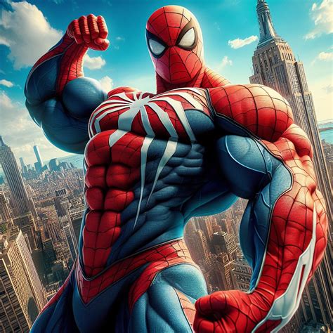 Buff Spiderman 55 By Archetype01 On Deviantart