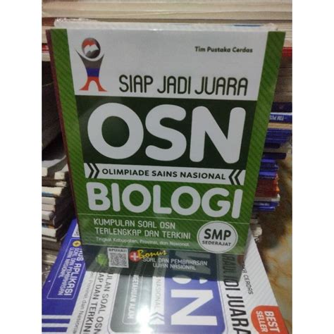 Jual Buku Siap Jadi Juara Osn Olimpiade Sains Nasional Biologi Smp