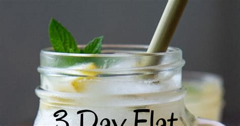 3 Day Flat Belly Detox Cleanse By Dr Oz To Lose 7 Pounds Healthy Diet