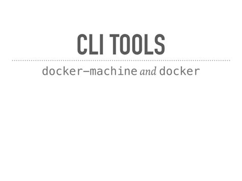 Docker Swarm Workshop PPT