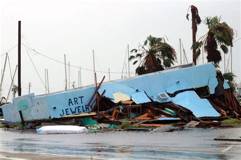 Coastal Texas Countys Long Recovery From Hurricane Harvey Begins Amid