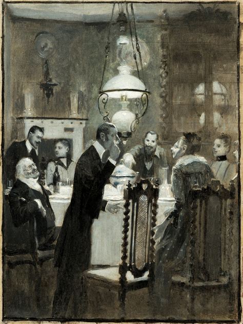 Auguste François Gorguet Dining Scene