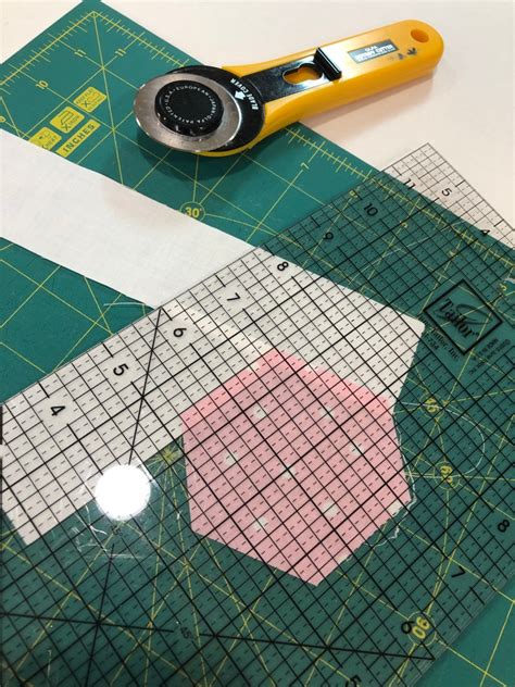 Quilting How I Add A Frame Around A Hexagon A Visual Tutorial