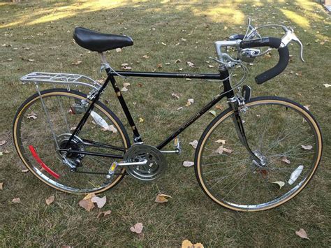 1982 Schwinn Continental Bike Black Sable Frugal Average Bicyclist