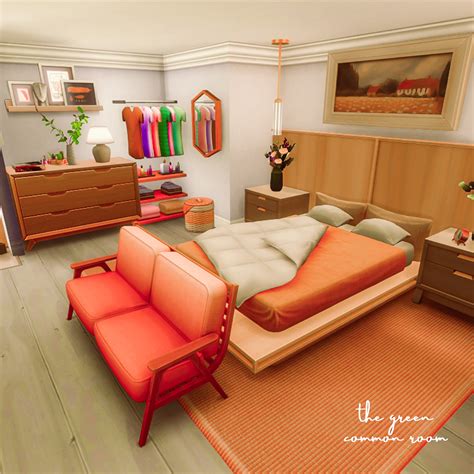 Cozy Pink Bedroom The Sims 4 Rooms Lots CurseForge