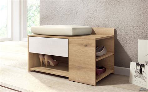 Шкаф за обувки с голяма възглавница за сядане Шкаф Мебели за дома и офиса Бургас ТОП Ц