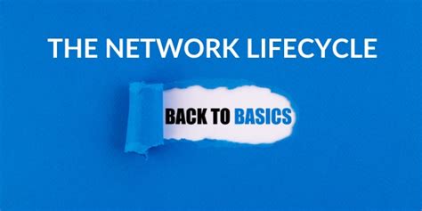 Back To Basics The Network Lifecycle Bruno Wollmann On Networking