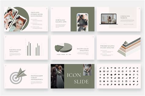 Kalisya Wedding Photography Powerpoint Template Design Template Place