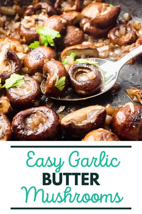 Easy Garlic Butter Mushrooms Artofit