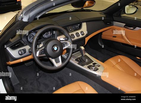 BMW Z Z E View Of The Instrument Panel Roadster Nd Generation On Display At A