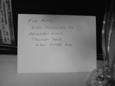 Remembering Amy Spreading Love And Light