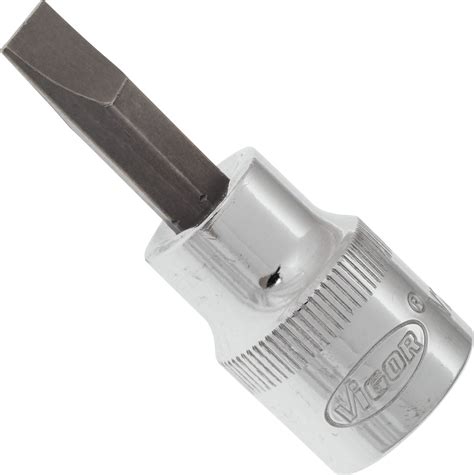 Vigor 38in Drive Slotted Socket Bit 1 X 7mm For Sale Online Mektronics