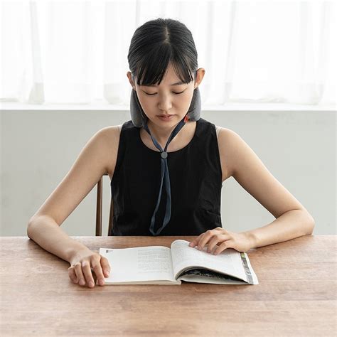 불버드코리아 목에 가볍에 걸 수 있는 Br3 목에 걸면 목베개 귀에 걸면 귀걸이 사용법