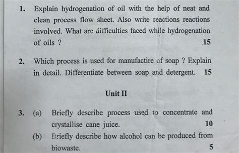 Solved Explain Hydrogenation Of Oil With The Help Of Neat Chegg