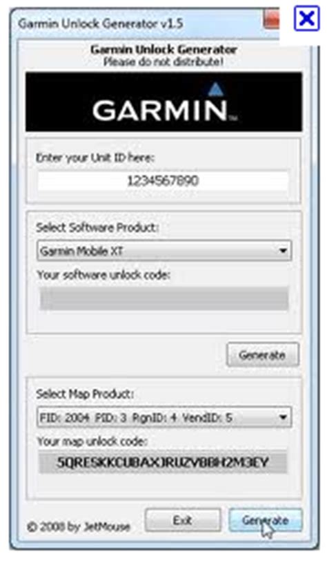 Garmin Unlock Creator Downrfile