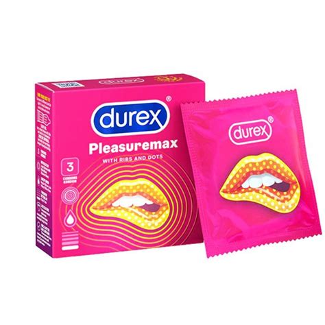 Durex Condom Pleasuremax With Ribs And Dots 3s Icm4onlinecom