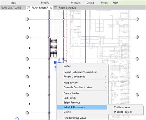 How To Select Identical Geometry Elements In The Revit Model
