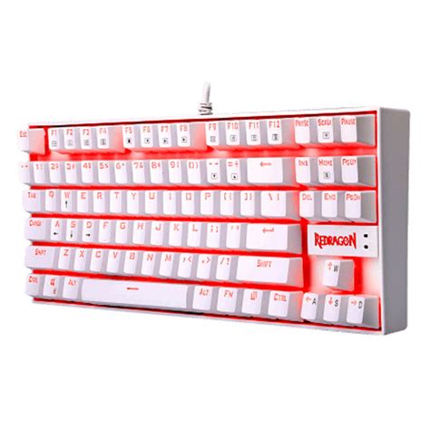 Redragon Kumara K Tkl Led Backlit Mechanical Gaming Keyboard White