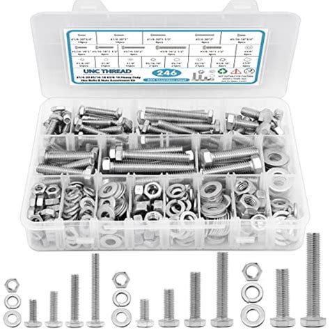 I Tested The Versatility Of A Stainless Steel Nuts And Bolts Assortment