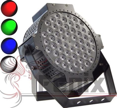 Refletor Slim Par Rgbw Leds De W Real Led Cree Parcelamento Sem Juros