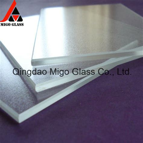 4mm Ultra Clear Patterned Glass Tempered Sun Glass For Panels