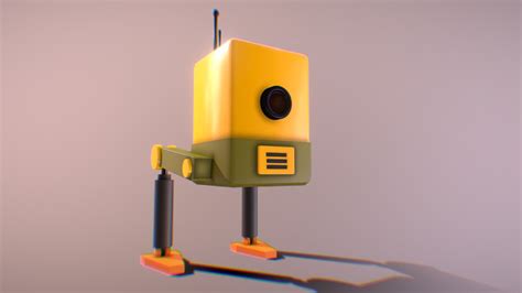 2 Leg Droidrobot Download Free 3d Model By Framiq2 D4f0578 Sketchfab