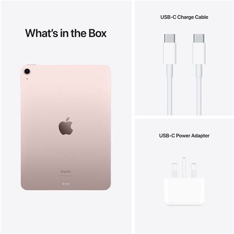 Apple Ipad Air 5th Gen 2022 10 Pink 64gb Wi Fi And Cellular Tablet