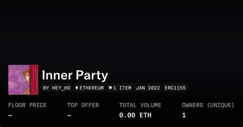 Inner Party Collection Opensea