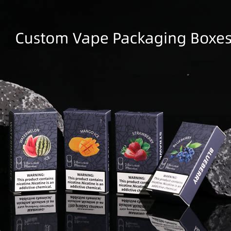 Disposable Vape Packaging Box Custom Packaging Factory