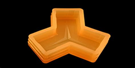 Zig Zag Interlocking PVC Paver Mould For Construction Thickness 30