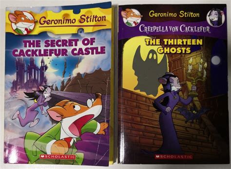 2 In 1 Geronimo Stilton And Creepella Von Cacklefur Hobbies And Toys
