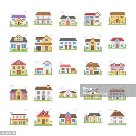 農舍向量圖示向量圖形及更多住宅建築圖片 住宅建築 不動產 公寓 Istock