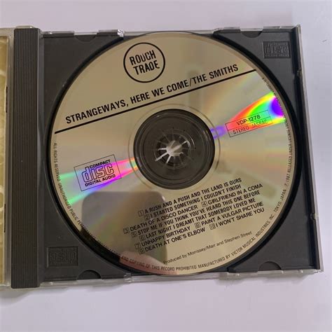 The Smiths Strangeways Here We Come Cd 1987 Vdp1278 Retro Unit