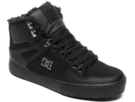 Shoes Dc Pure High Top Wc Wnt 3bkblackblackblack Men´s