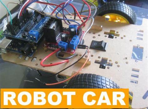 Robot Voiture En Arduino La Construction Etape Robotique D