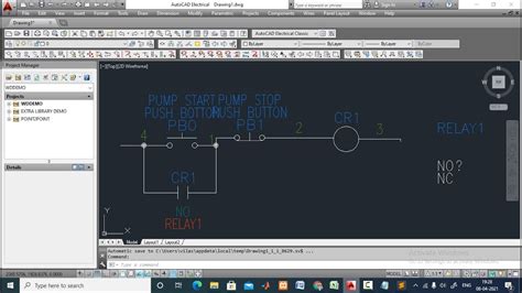 Autocad Electrical 2014 Tutorial For Electrical Wiring Youtube