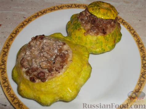 Блюда из патиссонов, рецепты на RussianFood.com: 145 рецептов блюд из ...
