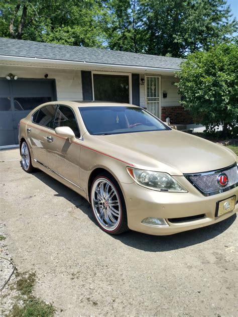 2008 Lexus Ls600 Executive Series With Red Stripe Vogues