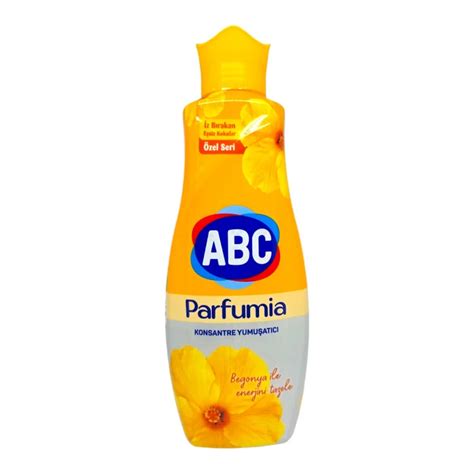 Abc парфюмен омекотител за пране 50 пранета 1200мл Жълти цветя