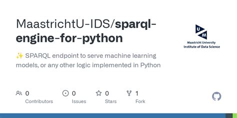 Github Maastrichtu Idssparql Engine For Python ️ Sparql Endpoint To