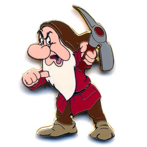 42504 Grumpy Holding A Pick Axe The Seven Dwarfs