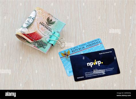 Indonesian NPWP new tax id Number and KTP identity card for taxpayers and citizens of Indonesia ...