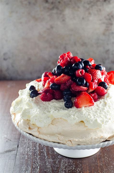Classic Pavlova Recipe With Mixed Berries Umami Girl