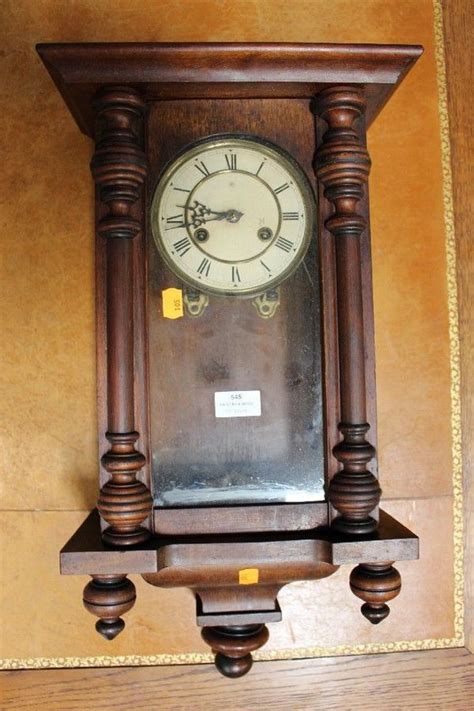 Antique Pendulum Wall Clock With Key Wall Design Ideas