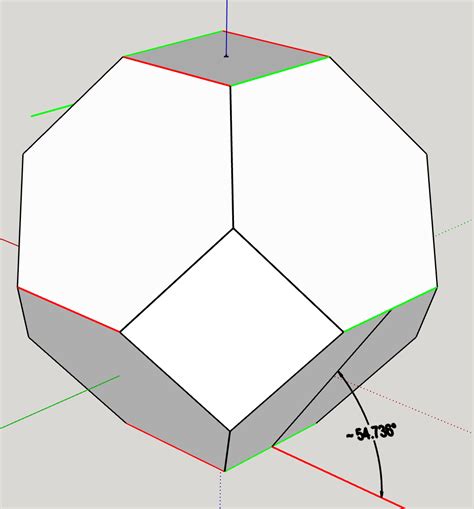 how to draw a 3d hexagon